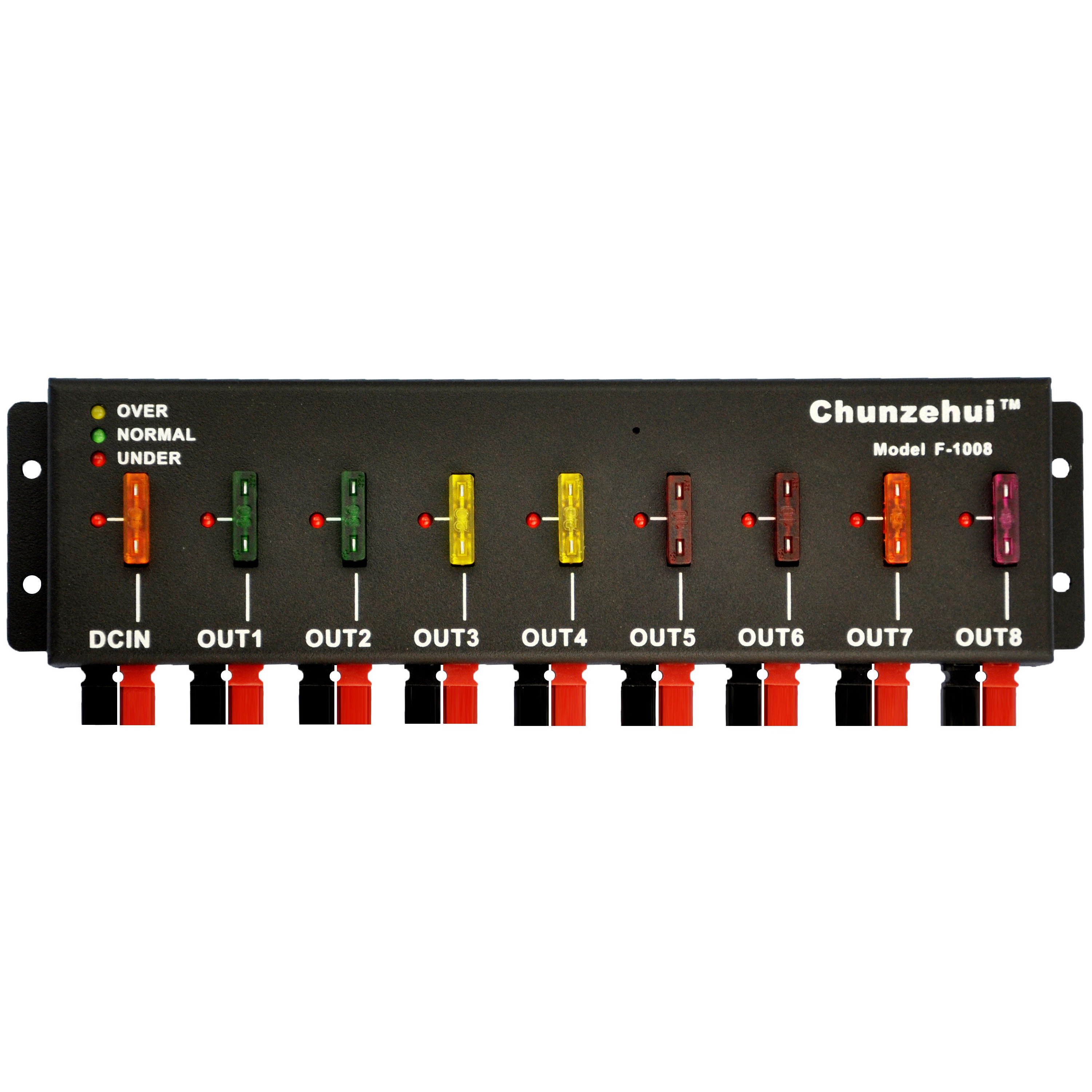 Chunzehui F-1008 Horizontal 9 Port 40A Anderson Powerpole Connector ...