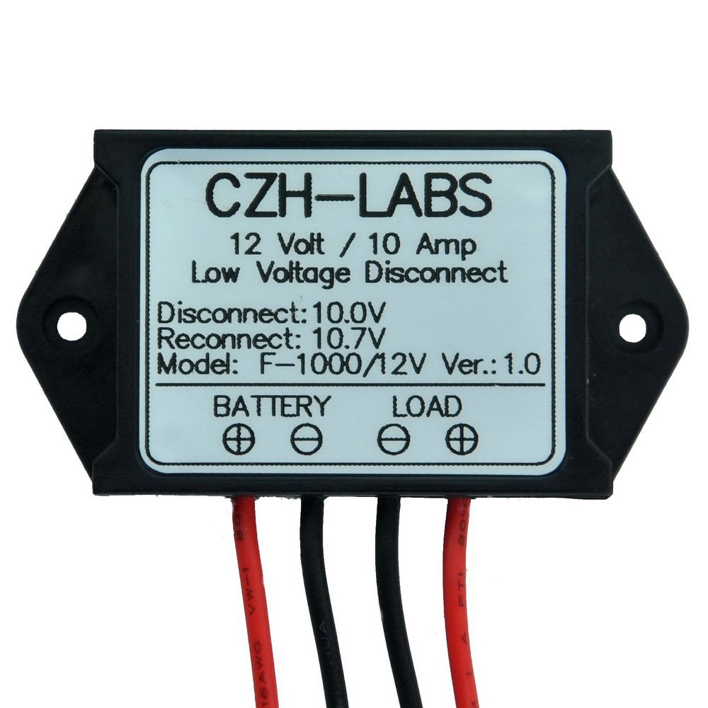 CZH-LABS Low Voltage Disconnect Module LVD, 12V 10A, Protect/Prolong ...