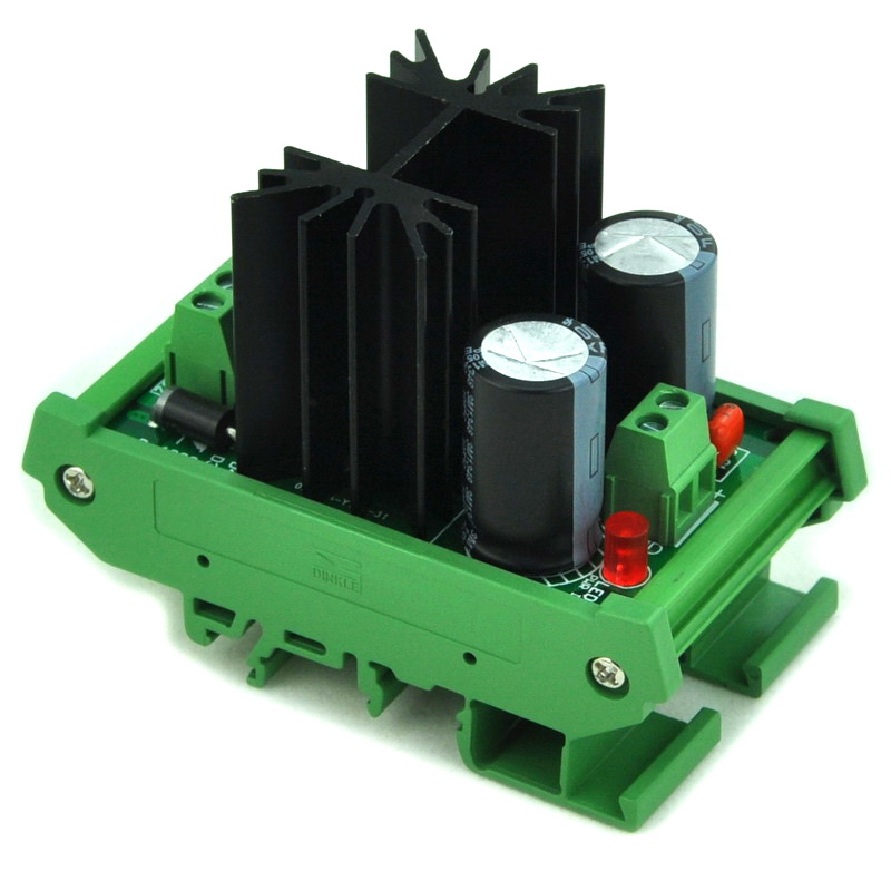 CZH DIN Rail Mount Positive 10V DC Voltage Regulator Module. CZH D-1000 ...