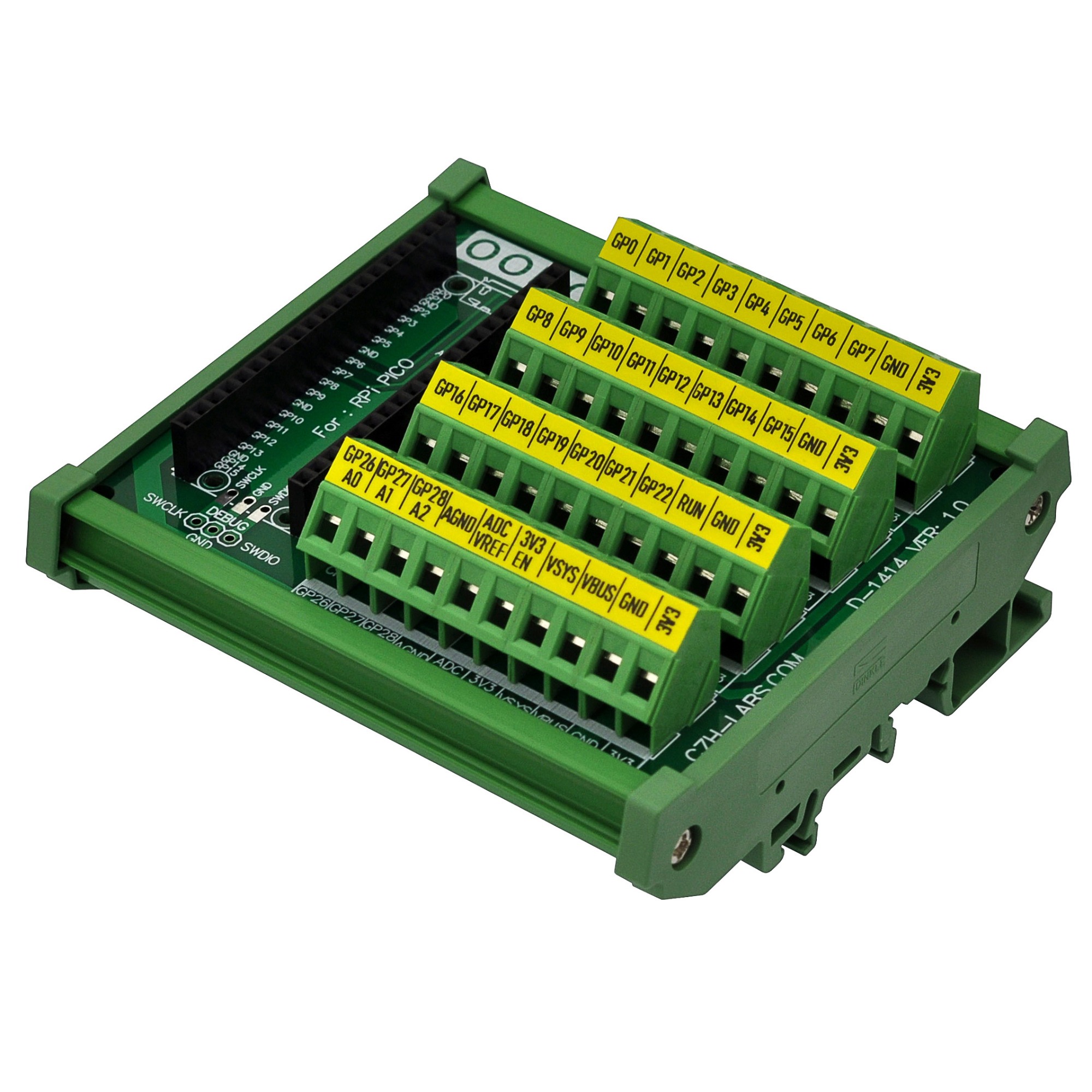 DIN Rail Mount Screw Terminal Block Breakout Module for Raspberry Pi ... DIN Rail Mount Screw Terminal Block Breakout Module for Raspberry Pi ...