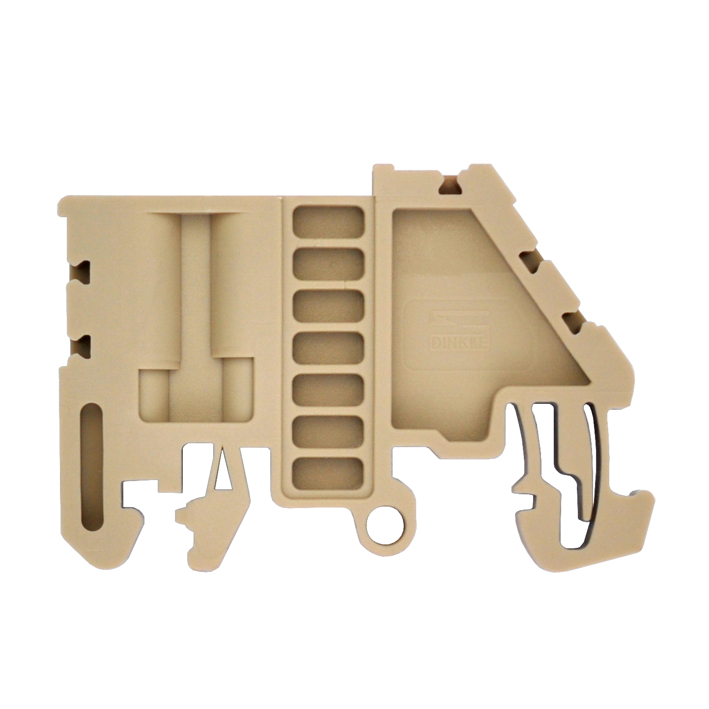 Dinkle SS2 DIN Rail Terminal Block End Bracket