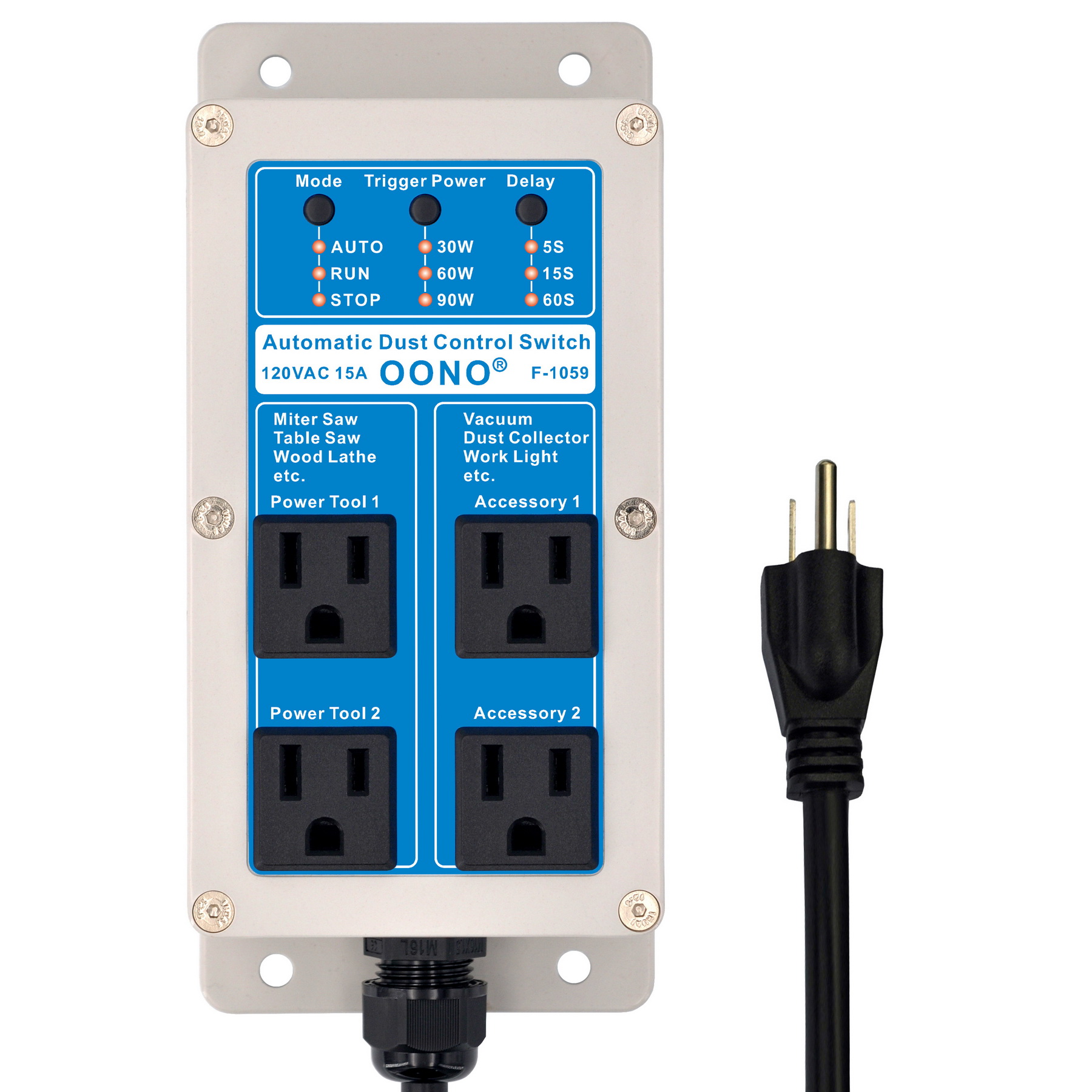 Automated Vacuum Switch Automatic Shutoff, Automatic Dust Control ...